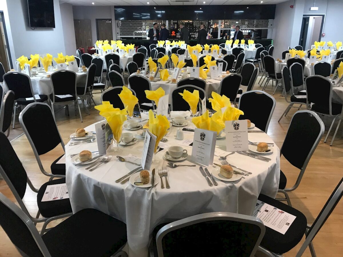 Bristol Rovers pre-match lunch