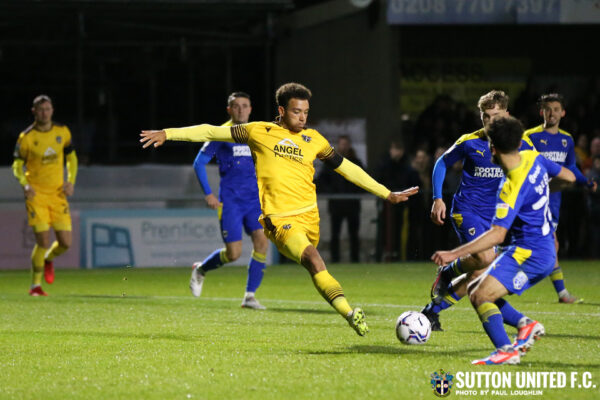 Sutton to face Wimbledon in Papa Johns Trophy