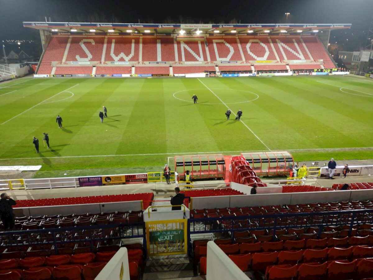 Match report for Swindon Town 2 Sutton United 1