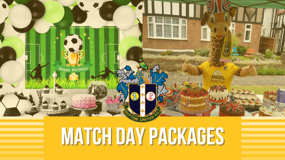 Matchday Packages