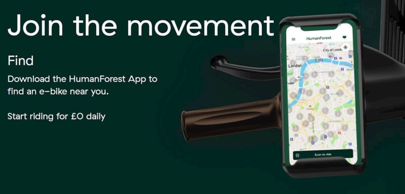 Sutton United and HumanForest eBikes