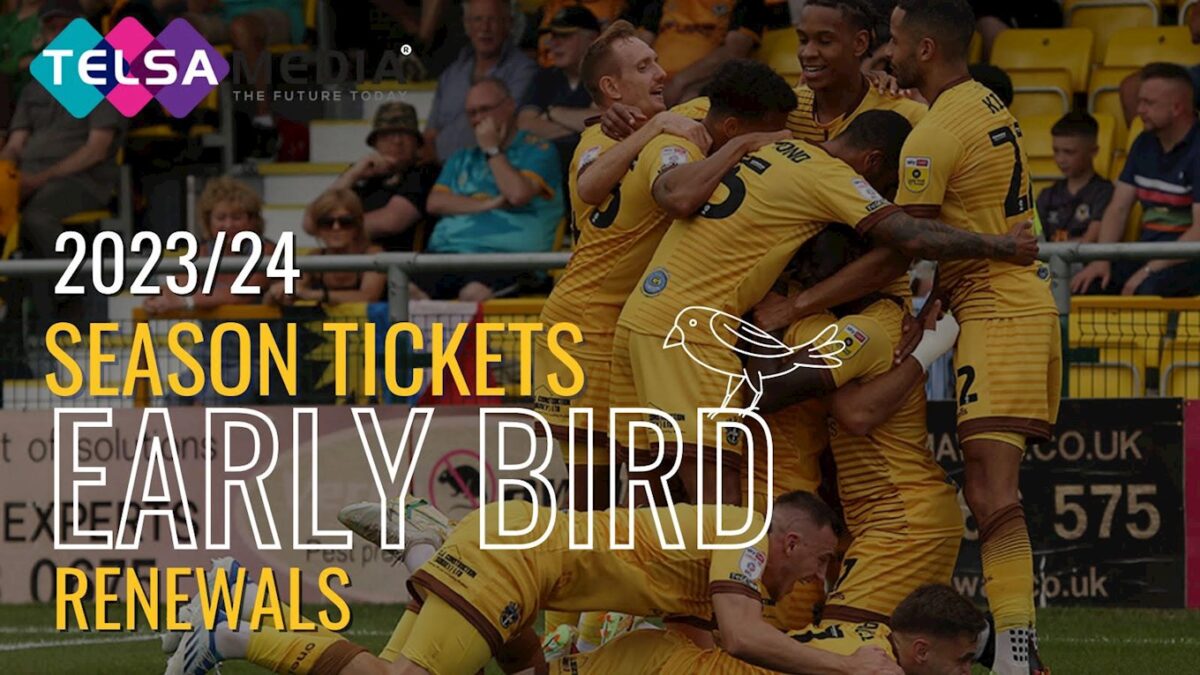 2023-24 Season Tickets - Early Bird Renewals