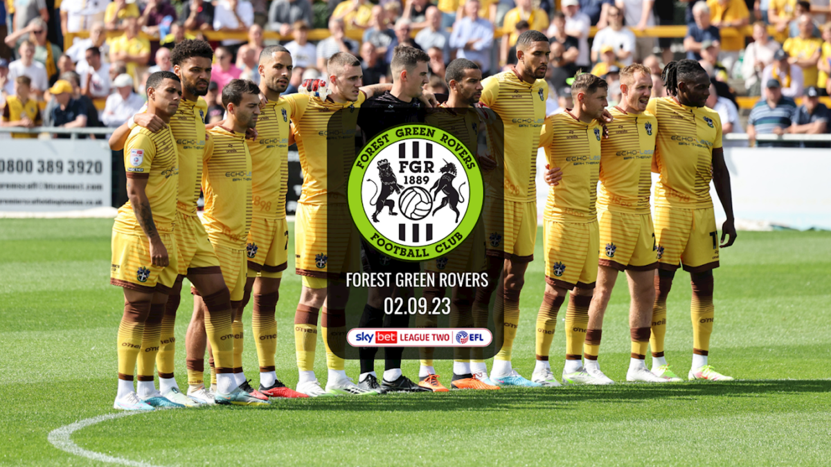 Forest Green ticket and hospitality information