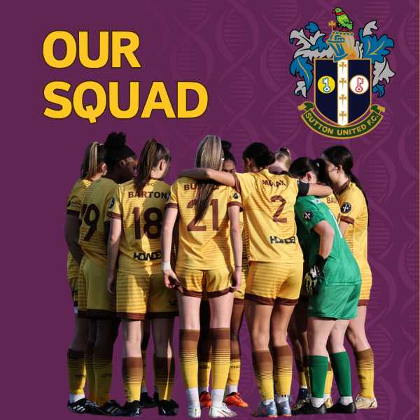 Squad - Sutton United Football Club