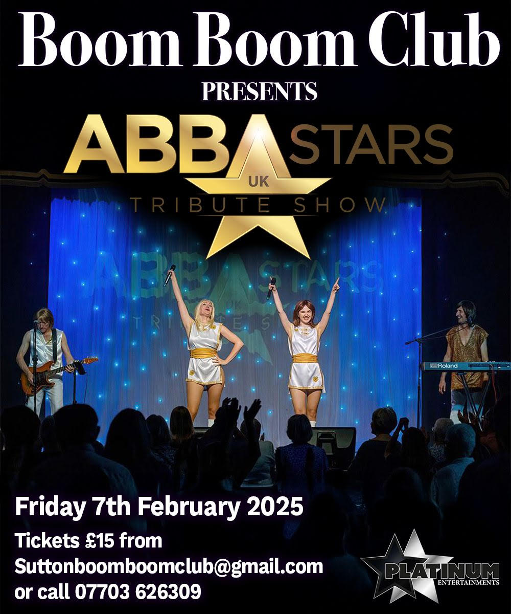 ABBA Stars UK at the Boom Boom on Friday - Sutton United Football Club