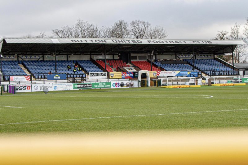 Match Pack: Forest Green Rovers (H) - Sutton United Football Club